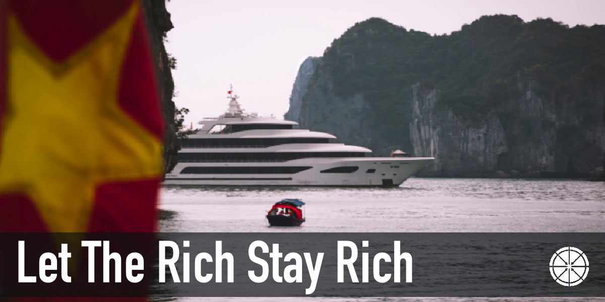 The Future Depends On The Rich Staying Rich | Copiosis